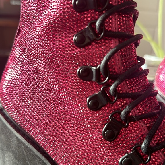 Dolls Kill | Shoes | New Rhinestone Candy Crystal Traitor Platform ...